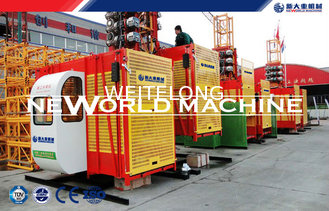 Construction lifting equipment SC200 / 200 Building with single or double cage