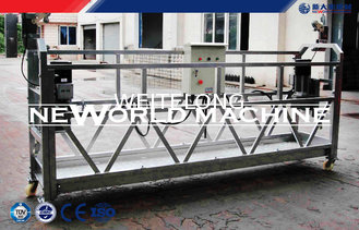 ZLJP400 Mast Climbing Work Platform 6 - 7m / min Lifting speed Combinatory gib arm