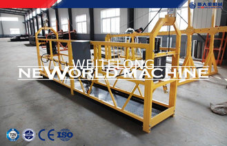 Aluminum Alloy Suspended Platform cradle 1.8kw Construction Cradle Gondola Lift