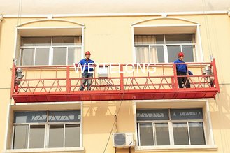 High Steel Suspended Working Platform ZLP800 With 3 Phase Motor