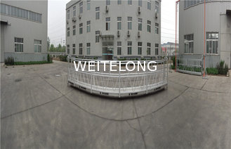 380V 50Hz Customized 10.5m Aluminum Alloy Temporary Suspended Platform ZLP1000