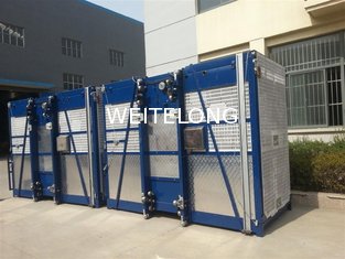 Hot Dipped Zinc Single Cage Hoist 380V 50HZ For Chemical Industries