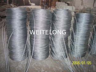 Steel Painted Suspended Working Platform Steel Wire Rope For 1000kgs Hoist