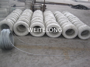 Steel Zinc Dipped Galvanized Suspended Working Platform , ZLP800 800kgs Hoist Equipment