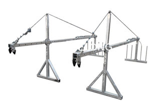 ZLP 500 Maintenance Suspended Working Platform With Hoist 1.5kw And 30KN Safety Lock