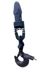 Aluminum Brass Rubber Elements , Zine Plated Surface Treatment Hook-headed