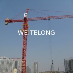 tower Crane with 151.2m Max Height, Free stranding 48m, 8 Tons Tower Crane QTZ680(5613)