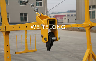 Professional Suspended Access Platforms ZLP630 With Single Rack 50HZ / 60HZ