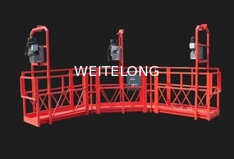 Red Arc Adjustable High Working Steel Rope Suspended Platform Cardle for Construction