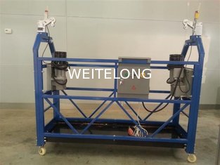 7.5M ZLP800 Steel Aerial Lifting Suspended Platform Cradle for Building Maintenance