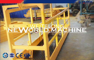 ZLP series Steel suspended platform cradle gondola for constrcution , decoration