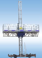 2×5.5 kW Power Single Mast Climbing Work Platform with Balance Device