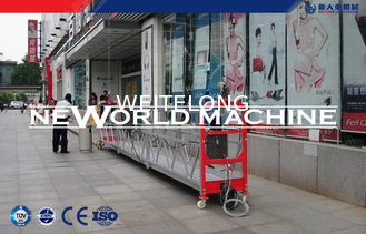 Movable Mast climbing work platform Steel / Aluminum Alloy Swing Stage Scaffold