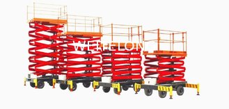 500 kg 1550 - 9000 mm Elevated Aerial Work Platform 380V / 50Hz