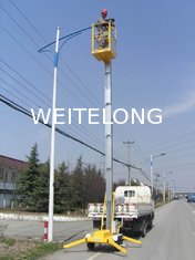 Rated Load 250 kg Mobile Elevating Work Hydraulic Lifting Platform