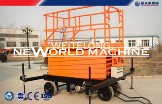 Garage Equipment Stationary Scissor hydraulic lifting platform roller ball Worktable