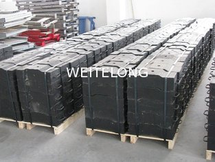 Iron Suspended Platform Parts , Counter Weight For Suspended Platform