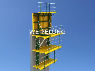 Fast Verticle / inclined Auto Self Climbing Formwork with hydraulic system QPMX-50