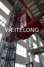 Single Cage Construction Material Hoists 2000kgs 380V 50HZ