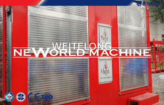 NEWORLD SS100 Construction Material Hoist 1 ton each lifting capacity double cage