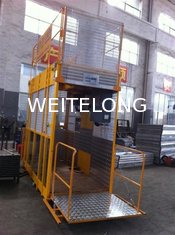 Ramp Door Style Construction Hoist Elevator , Construction Lifting Equipment