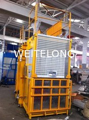Easy Operated Construction Hoist Elevator Single And Double Cages