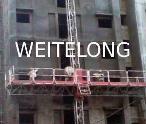 High Safety Movable twin mast climbing working platform / elevating work platform