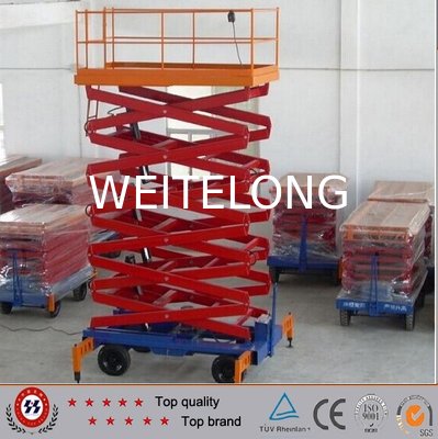 Good Quality Four Wheels Hydraulic Lift Platform&amp;Lifting Tools