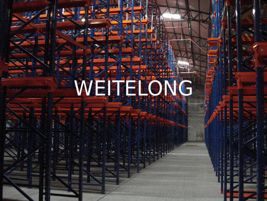 Heavy Duty Drive-Through Pallet Racking 
