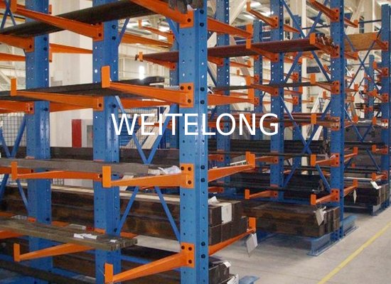 12m Adjustable Steel Cantilever Shelving