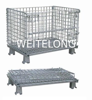 Warehouse Wire Storage Cage Trolly
