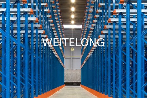 Heavy Duty Selective Pallet Racking System , Warehouse Pallet Storage Rack Shelving