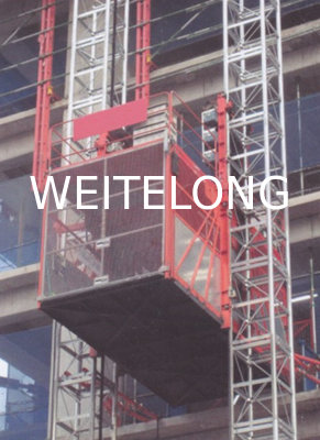 Passenger Hoist Loading 2000kg Single Cage Construction Hoist Safety