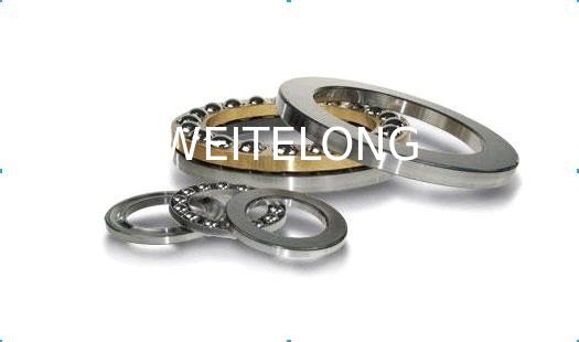 51111 Z1V1 P6 SKF Ball Thrust Bearing Brass / Steel Cage Bearings