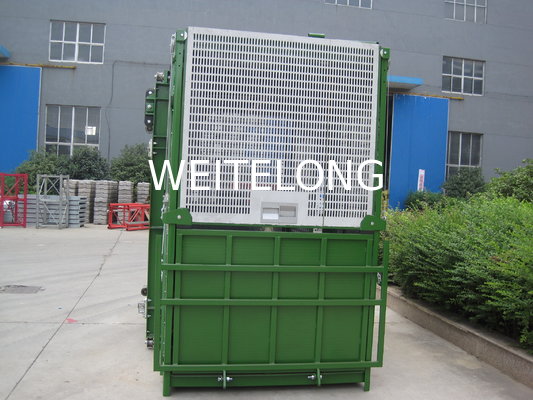 ZLP 630 ZLP800 ZLP1000 Cable Suspended Working Platform  Steel Rope For Outside Window Cleanning