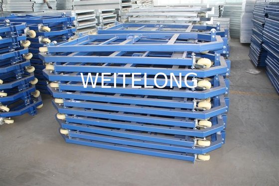 6M Aluminum Suspended Working Platform For Outside Wall Painting