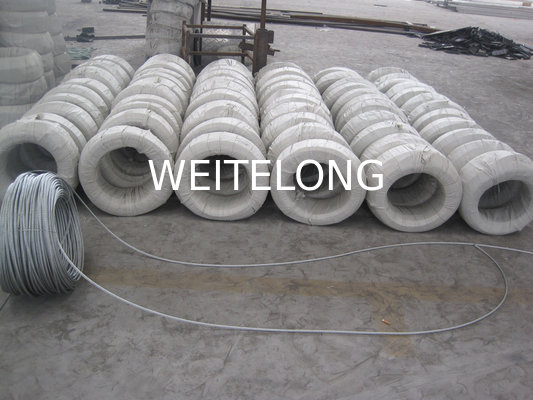Steel Zinc Dipped Galvanized Suspended Working Platform , ZLP800 800kgs Hoist Equipment