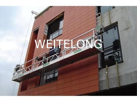 Safety Suspended Working Platform , Altrex Suspended Scaffold Hazard Awareness