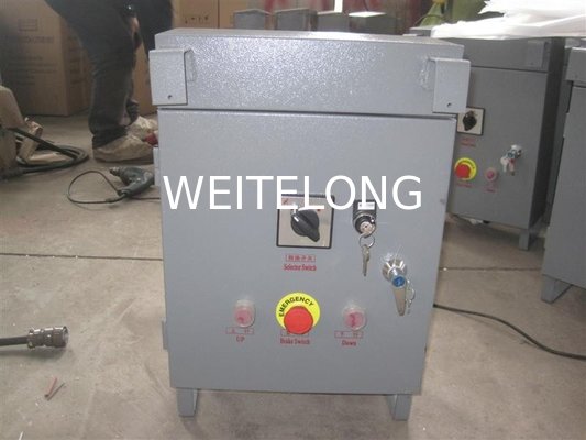 Outside Wall Suspended Working Platform 800kgs , ZLP800 Electric Control Box