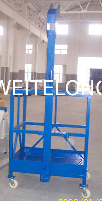 Single Person Suspended Working Platform For Outside Wall Cleaning ZLP100 100KGS