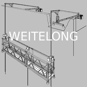 Adjustable Suspended Working Platform 3 Phase CE ISO Approval