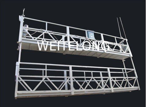 Aluminum Alloy Double Deck Suspended Working Platform and Suspended Access Equipment
