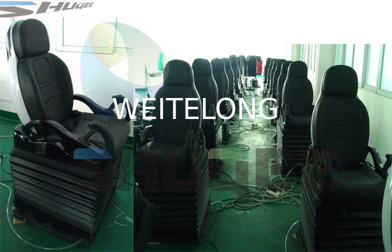 3 DOF Platform Colorful Leather Pneumatic Control System Motion Theater Chair