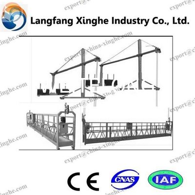ZLP630 suspended working platform/rope suspended platform for building cleaning