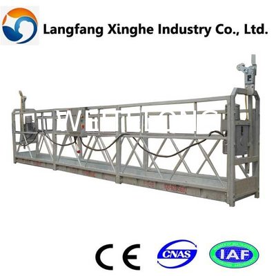 temporary suspended platform, suspended building platform/ high rise roof suspended work platform