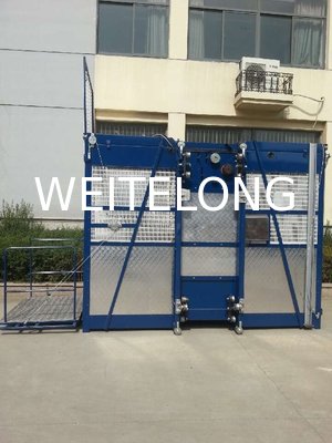 SC100 Personalized Goods Material and Personnel Hoist with 0 - 63m/min