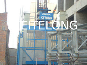 SC200 / 200 2.5 x 1.3 x 2.5m VFD Personnel Hoist and Building Lifter 0 - 96m / min