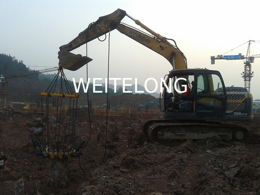 Quick Assembled Hydraulic Pile Breaker Total Hydraulic Drived SPA 5 With Adjustable Chain