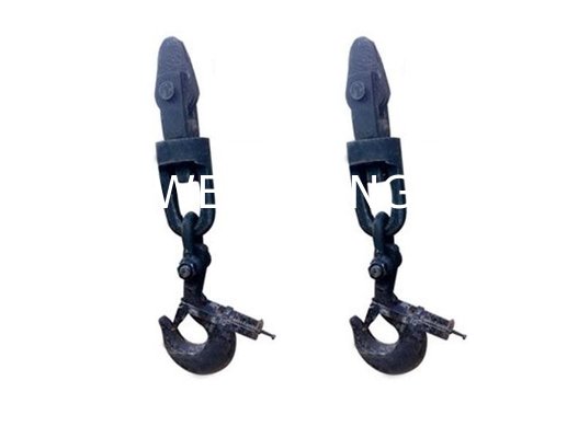 Aluminum Brass Rubber Elements , Zine Plated Surface Treatment Hook-headed