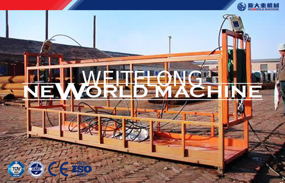 ZLP800 personnel hoist mobile aerial work with suspension mechanism , cradle , lifting machine
